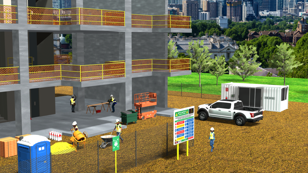 Construction Site Safety Videos - Custom Animation